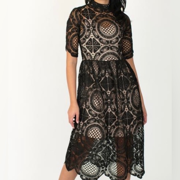 Mia Joy | Dresses | Nwot Alexis Fit And Flair Elegant Dress | Poshmark